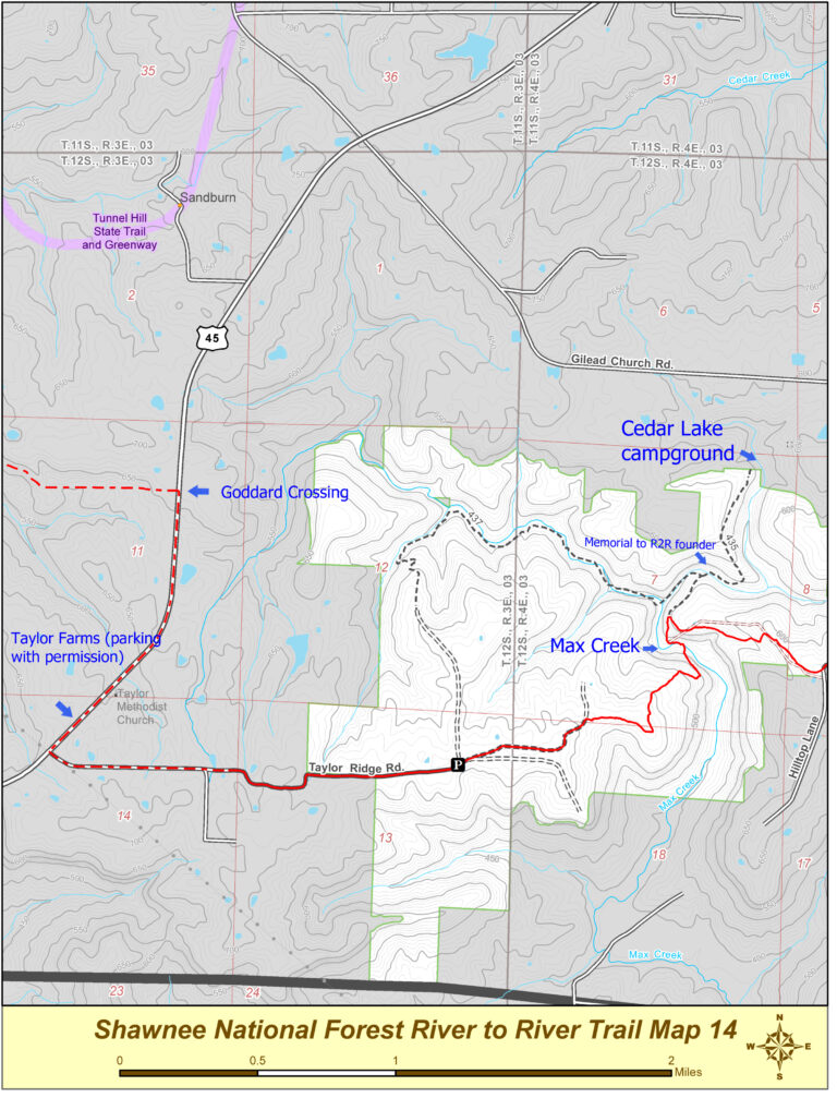Newer Maps – River to River Trail Hike