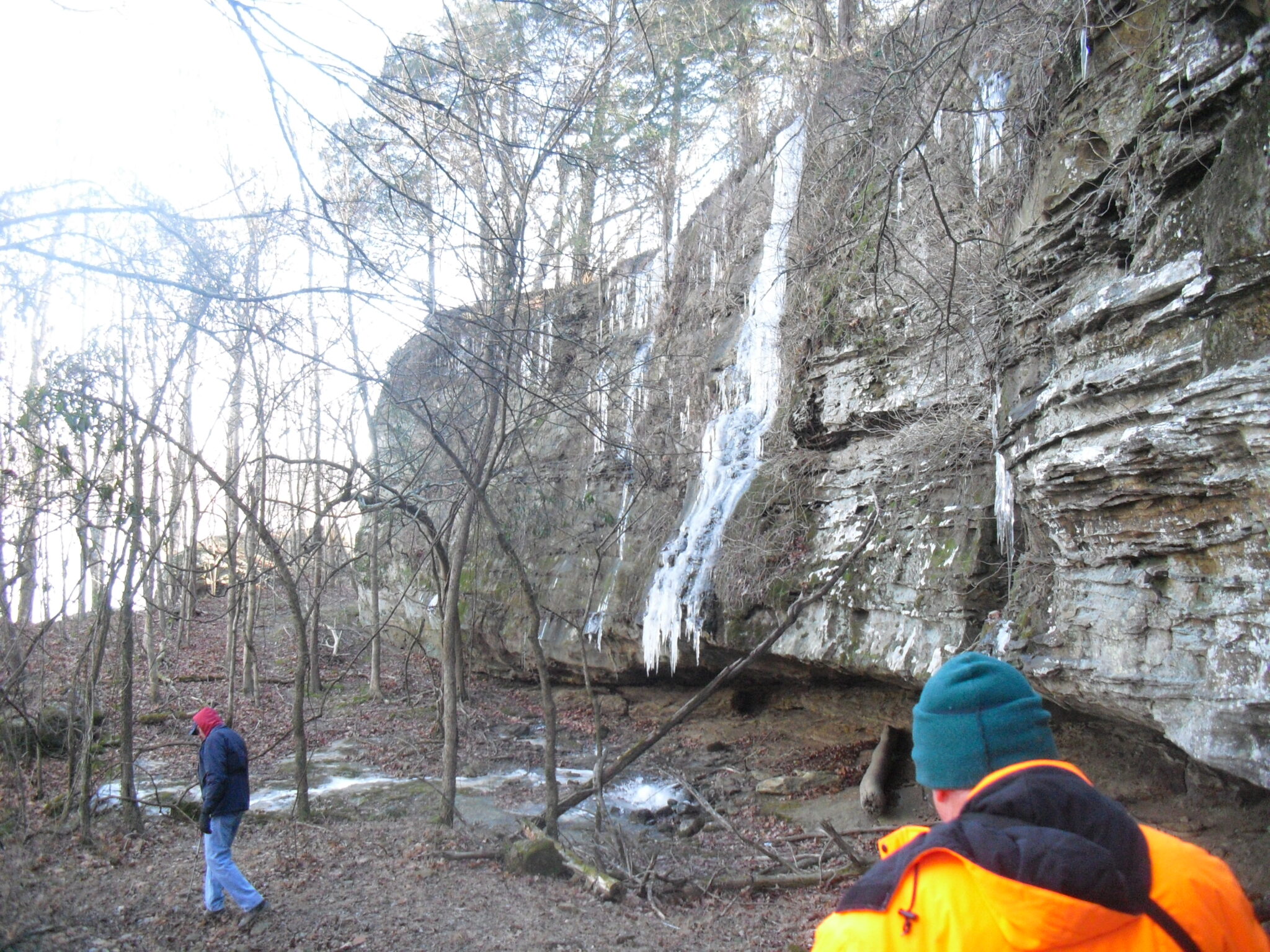 Battery Rock and Rock Creek hike at 16 degrees! – River to River Trail Hike